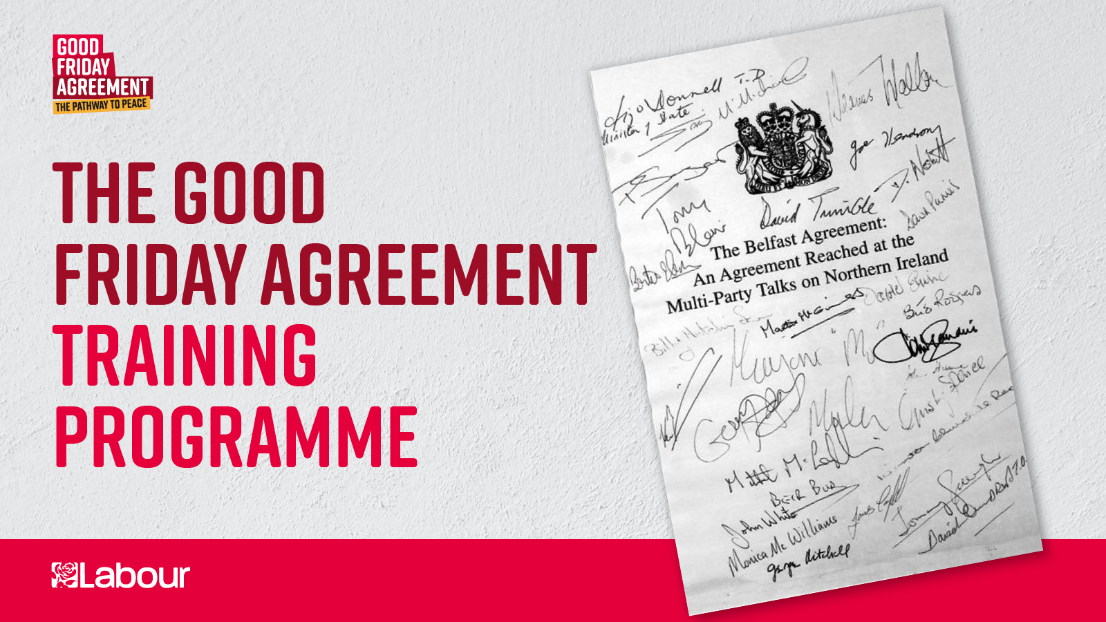 Good Friday Agreement Education Programme - Louise Haigh MP - Louise ...